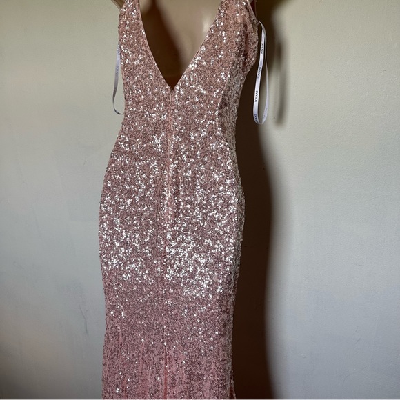 Jovani | Dresses | Jovani Pink Chrome Sequin Formal Dress | Poshmark
